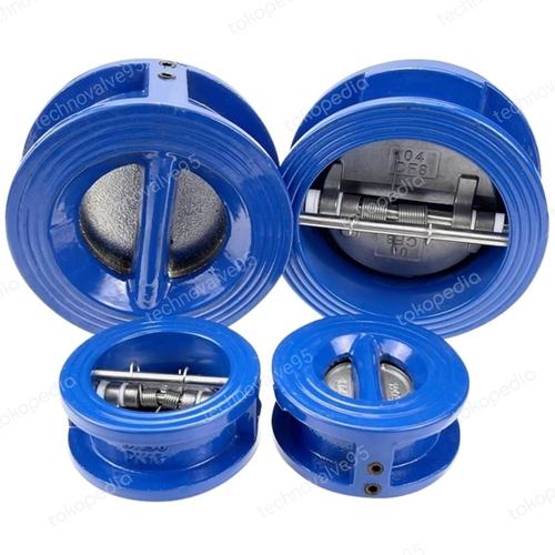 Jual WAFER CHECK VALVE CAST IRON SS304 PN16 UK 1-1/2" INCH - 6" INCH ...