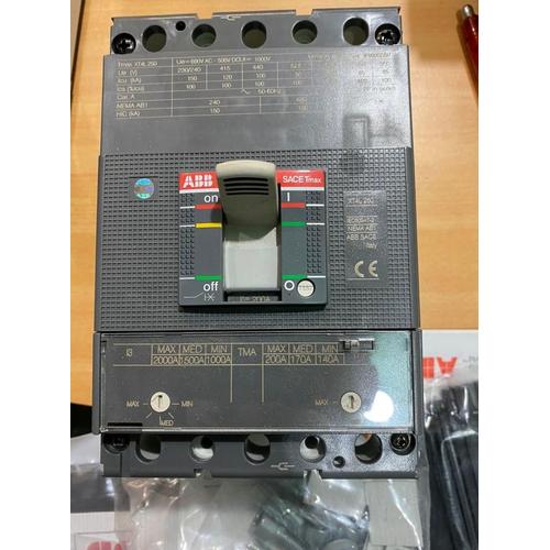 Jual Mccb Abb Xt4L 250 200A / Circuit Breaker Mccb Abb Xt4 L250 200A - Jakarta Barat - Mitra ...