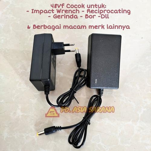 Jual Charger Cordless Impact Wrench 88Vf JLD 48-88V Adaptor Gerinda LXT ...