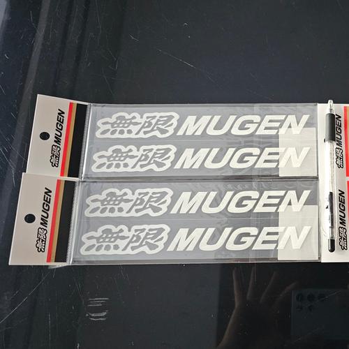 Jual Mugen Power Sticker Set Original made in Japan - sticker A L Bl ...