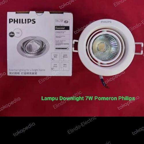 Jual Lampu LED Spotlight Philips 7Watt/7W Downlight Spot Philips ...