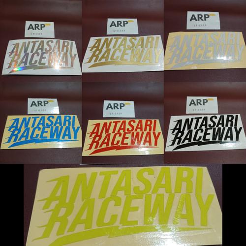 Jual STICKER STIKER MOTOR ANTASARI RACEWAY CUTTING - Putih - Jakarta ...
