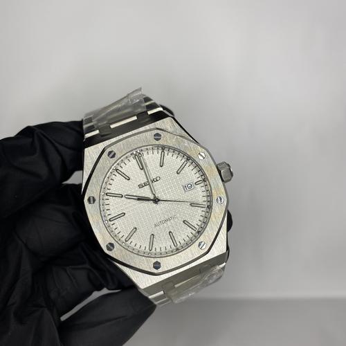 Jual Jam Tangan Seiko AP Royak Oak Mod White Dial NH35 Automatic Watch ...