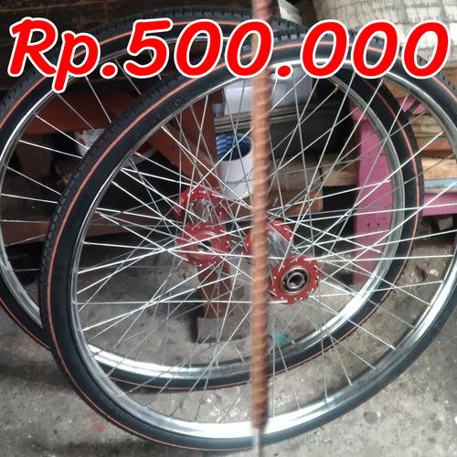Jual RODA GEROBAK TINGGAL PASANG AJA - ring 28, 60cm - Jakarta Barat ...
