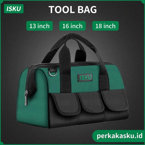 Promo ISKU Tool Bag Tas Perkakas Toolbag Perkakas Multifungsi Bahan ...