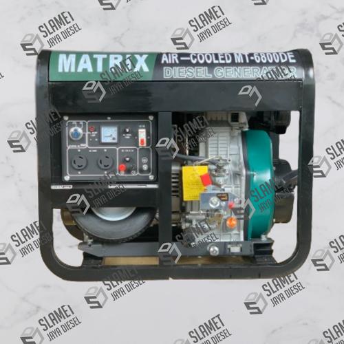 Jual Genset Matrix Open Diesel MT 6800 DE - 5300Watt - Kota Surabaya ...