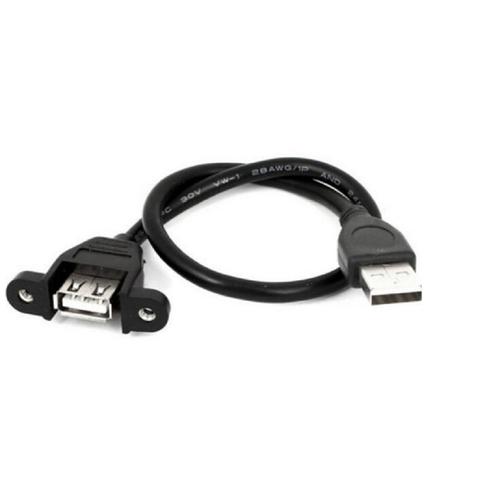 Jual 30cm USB 2.0 Panel Mount Extension - TYPE B - Kota Bandung ...