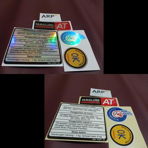 Jual STICKER STIKER WARNING PERINGATAN YAMAHA NOUVO INDONESIA ...