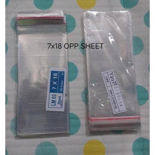 Jual Plastik OPP 7x18 one sheet rekat makanan gulung- plastik satu sisi ...