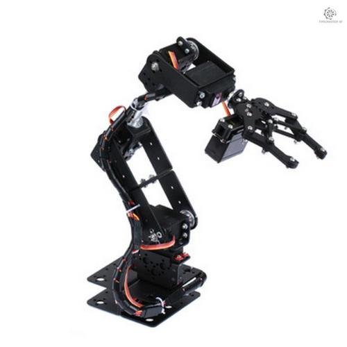 Jual Metal Claw Robotic Arm with Servos DIY Kit Lengan Mekanik Robot ...