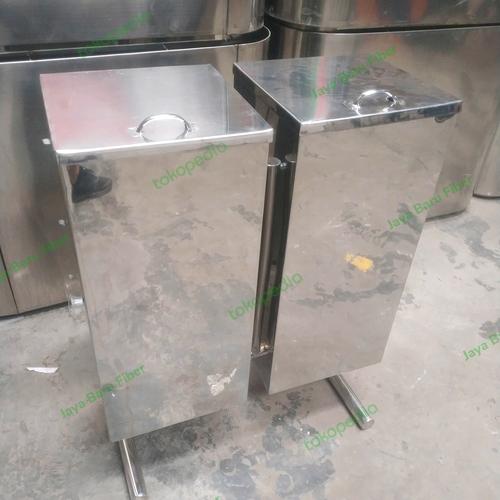 Jual Tempat sampah kotak stainless 2 in 1 - Kab. Bogor - jaya baru ...