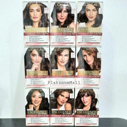 Jual Rekomendasi Produk Perawatan Loreal paris hair color EXCELLENCE ...