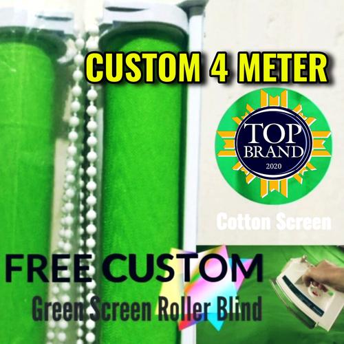 Jual roller green screen custom lebar 4 meter tinggi 3 meter - Kab ...