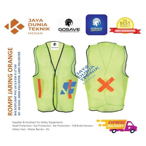 Jual Rompi Safety jaring Proyek Murah Green Hijau Gosave Go Save - Kota ...