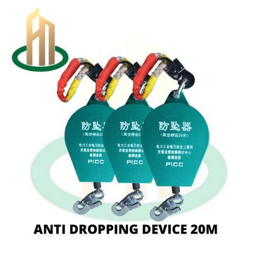 Jual ALAT KESELAMATAN FALL ARRESTER 20M RETRACTABLE LIFELINE SAFETY ...