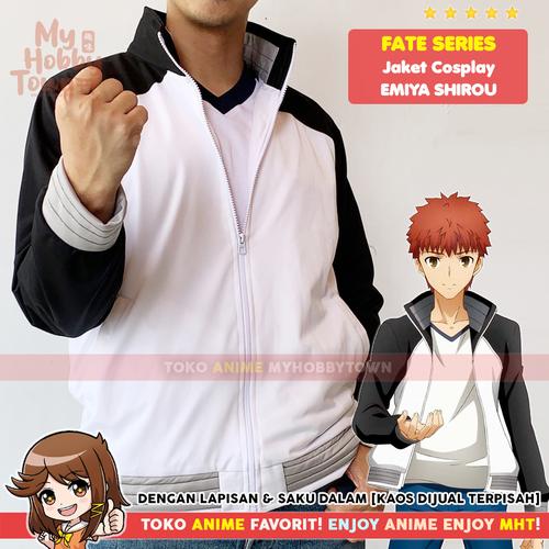 Jual Jaket Cosplay Anime Emiya Shirou Shiro Fate Series Stay Night ...