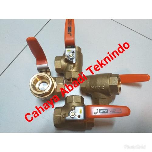 Jual Ball valve 3way KITZ ukuran 1 1/2"(inch) Ball valve three way ...