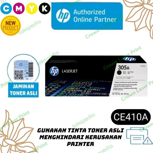 Jual HP 305A Black Original Laserjet Toner Cartridge CE410A - Hitam ...