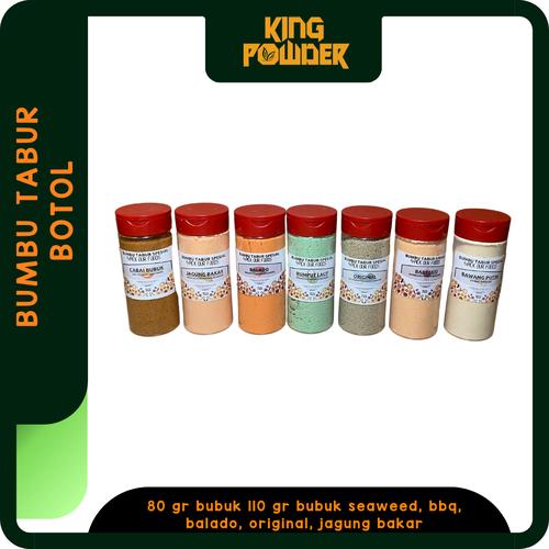 Jual Bubuk Tabur Pedas/seaweed/balado/bbq/jagung bakar/ Keju Bubuk ...
