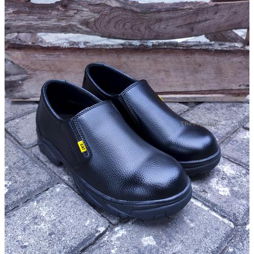 Promo sepatu sefty slop - safety slipon - sepstu caterpillar - Sepatu ...