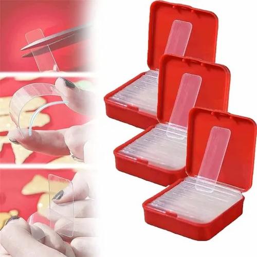 Jual Sticker Perekat Dinding Tembok Tanpa Bekas Lem Double Tape Akrilik ...