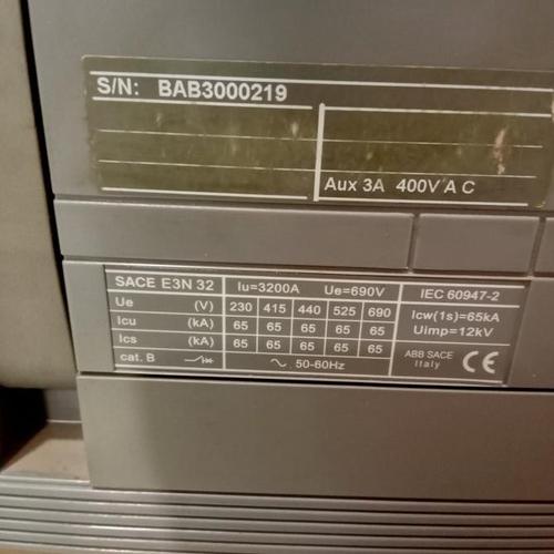 Jual Acb 3P 3200A Sace Emax E3 Merk Abb - Jakarta Barat - Mitra ...