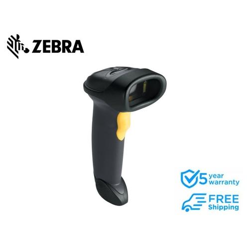 Jual Zebra LS2208 1D Wire Barcode Scanner with USB kit (LS2208-SR2000R ...