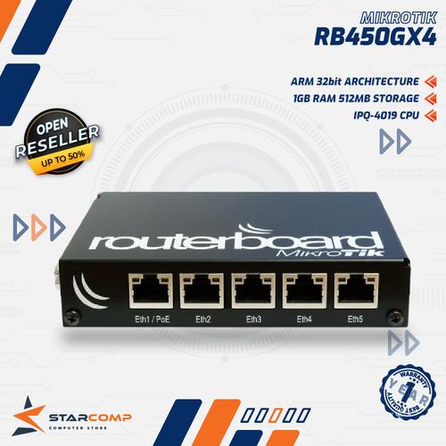 Jual MikroTik RB450Gx4 RB 450 Gx4 - Kab. Sleman - Starcomp Origin ...