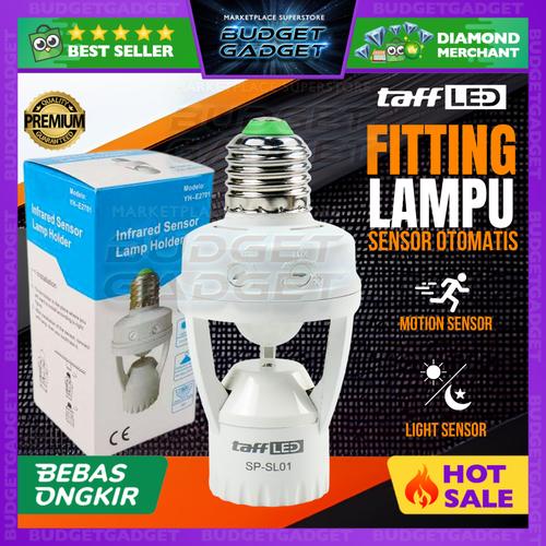 Jual TaffLED Smart Fitting Lampu Bohlam Sensor Gerak Auto On Off E27 Socket - Jakarta Barat ...