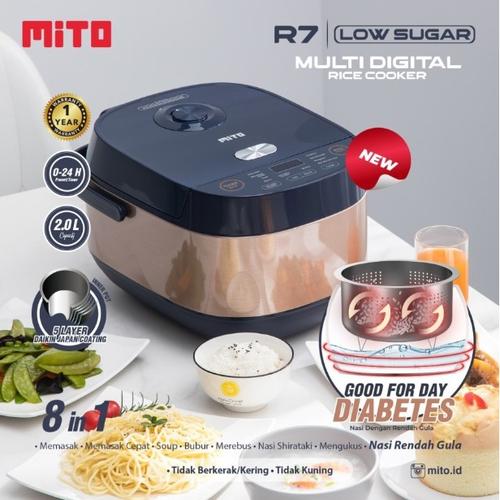 Jual Mito Rice Cooker Digital 2L R7 Low Sugar 8in1 Rendah Gula Low ...