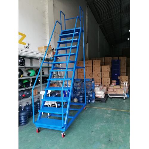 Jual Tangga Dorong . Rolling Ladders . Mobile Stairs . Tangga Gudang ...