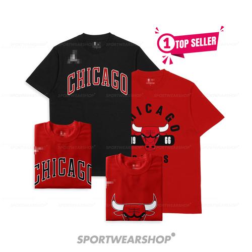 Promo Tshirt - baju kaos Basket NBA Chicago BULLS Spesial Edition ...