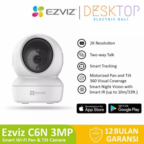 Jual Ezviz c6n 3mp 2K Smart WIFI CCTV IP Cam Pan Tilt Camera - Kab. Banyuwangi - DesktopCCTV ...
