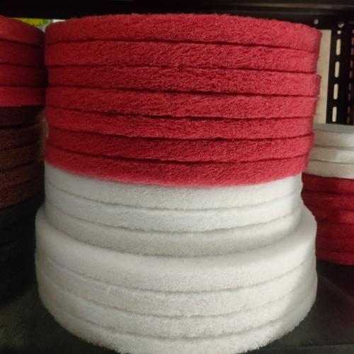 Jual 3m pads 17inch merah putih , pet spon poles dan cleaning lantai ...