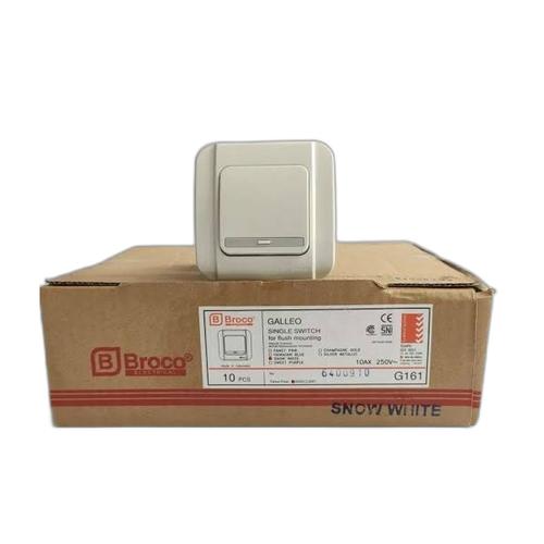 Jual Saklar Engkel Broco Galleo / Saklar Tunggal Broco putih - Jakarta ...