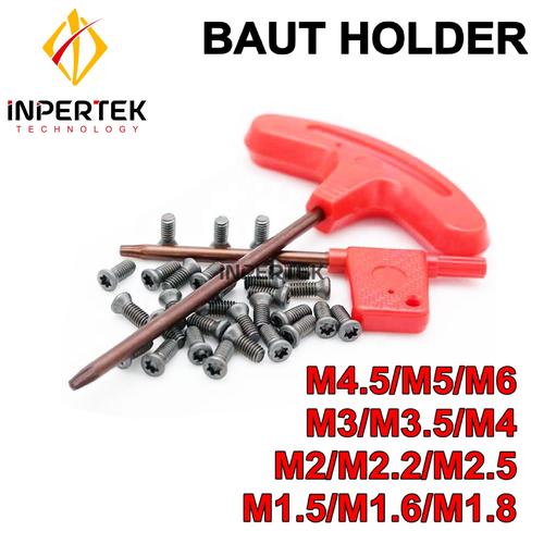 Promo Baut Bintang Holder Baut Insert Baut Stang Bubut Baut Bintang ...