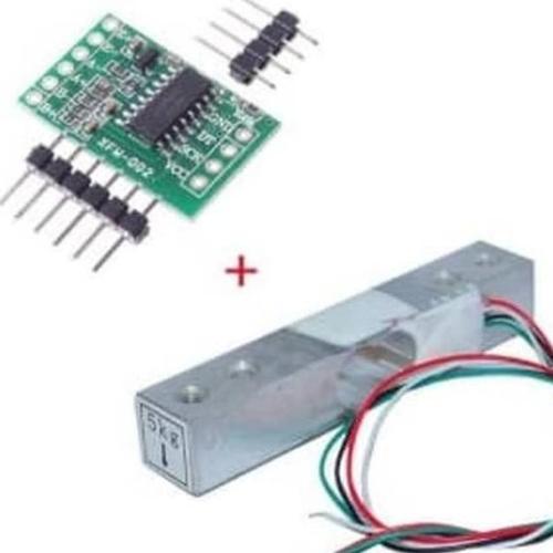 Jual HX711 + Load Cell 5 kg - Loadcell 5kg - Sensor Berat Arduino uno ...