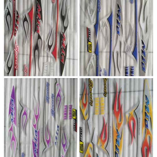 Jual STRIPING TRANSPARAN MIO SPORTY//MIO SMILE//STICKER MIO TRANSPARAN ...