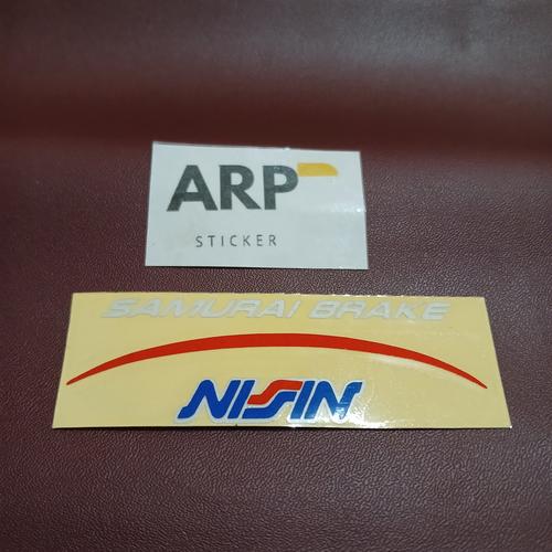 Jual STICKER STIKER NISSIN SAMURAI CUTTING - Jakarta Timur - ARP ...