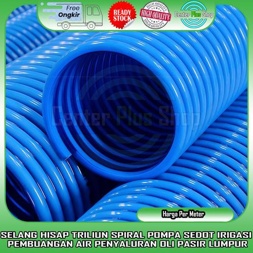Jual SELANG HISAP SPIRAL BIRU PER METER SLANG SEDOT KOMPRESOR ANGIN AIR ...