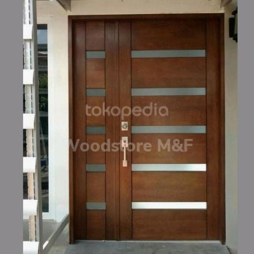 Jual Pintu jati solid minimalis murah pintu rumah model kualitas tinggi ...