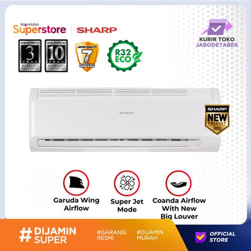 Promo Sharp AC Split Standard Turbo 1/2 PK - AH-A5BEY | A5BEY Cicil 0% ...