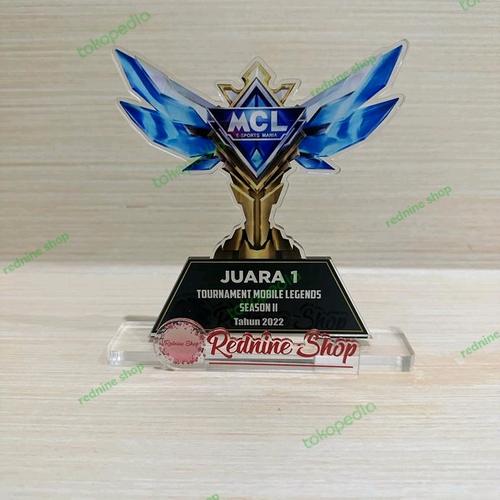 Jual Plakat Akrilik Custom/Mobile Legend/Thropy/Piala Esport/Custom ...