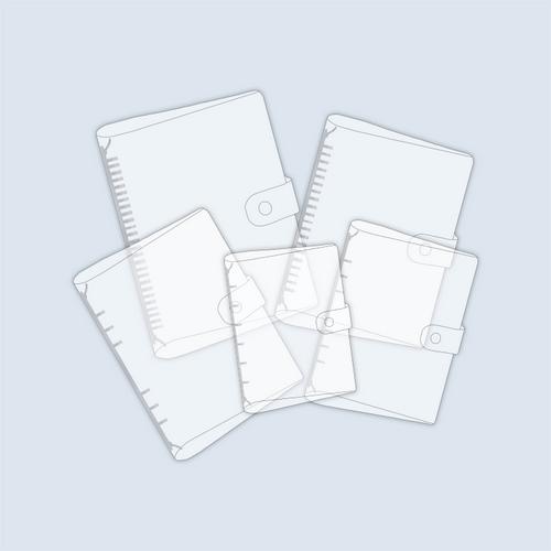 Jual Binder PVC Jelly Transparan Clear Bening Aesthetic B5 A5 A6 A7 ...