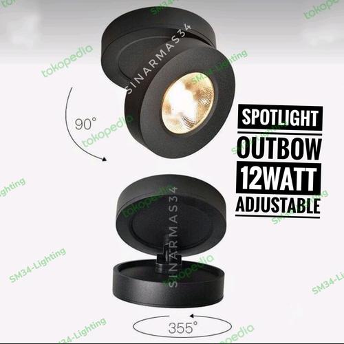 Jual Downlight Outbow LED 1027B 12watt Adjustable Spotlight Outbow ...