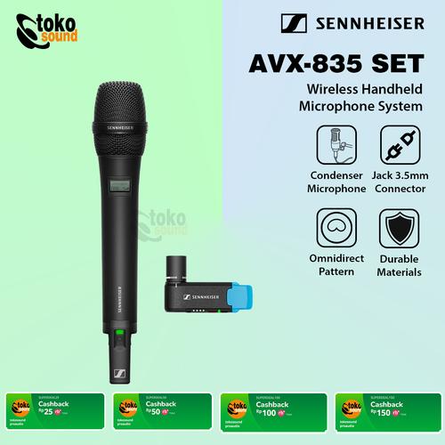 Jual Sennheiser AVX 835 SET - Wireless Mic Camera Mount Original - Jakarta Barat - tokosound ...