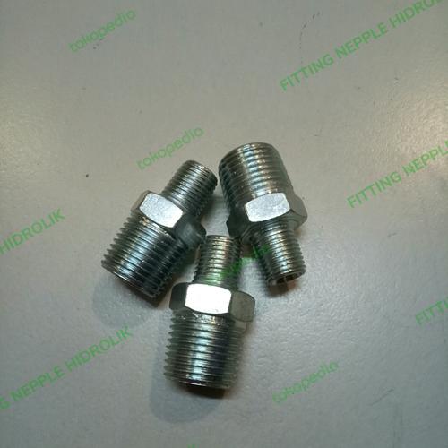 Jual DOBEL NEPEL HIDROLIK 1/2 NPT - 1/4 NPT - Jakarta Barat - FITTING ...