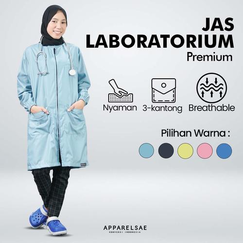 Jual JAS LAB / JAS LABORATORIUM / BAJU DOKTER TOYOBO PREMIUM - MINTY, S ...