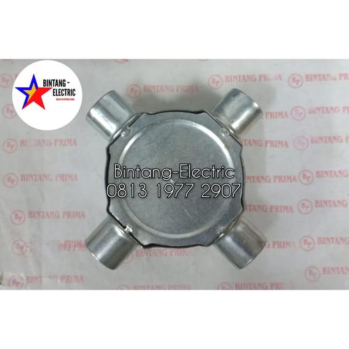 Jual T Dus Besi Galvanis 4 Cabang T Dus 3 way Besi Galvanis E25 ...
