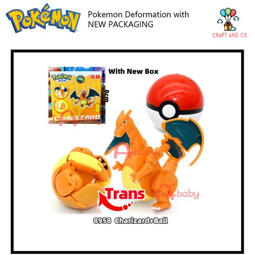 Jual Mainan Pokemon Pokeball deformation figure satuan New Packaging ...